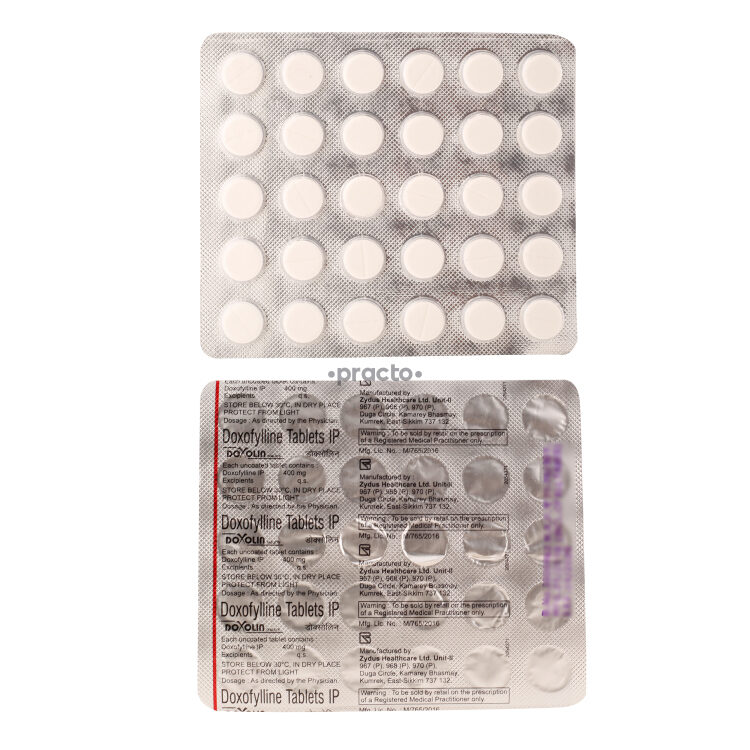 Doxolin 400 MG Tablet - Uses, Dosage, Side Effects, Price, Composition ...