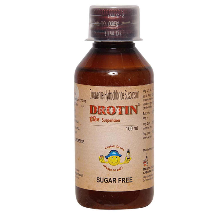 Drotin 10 MG Suspension - Uses, Dosage, Side Effects, Price ...