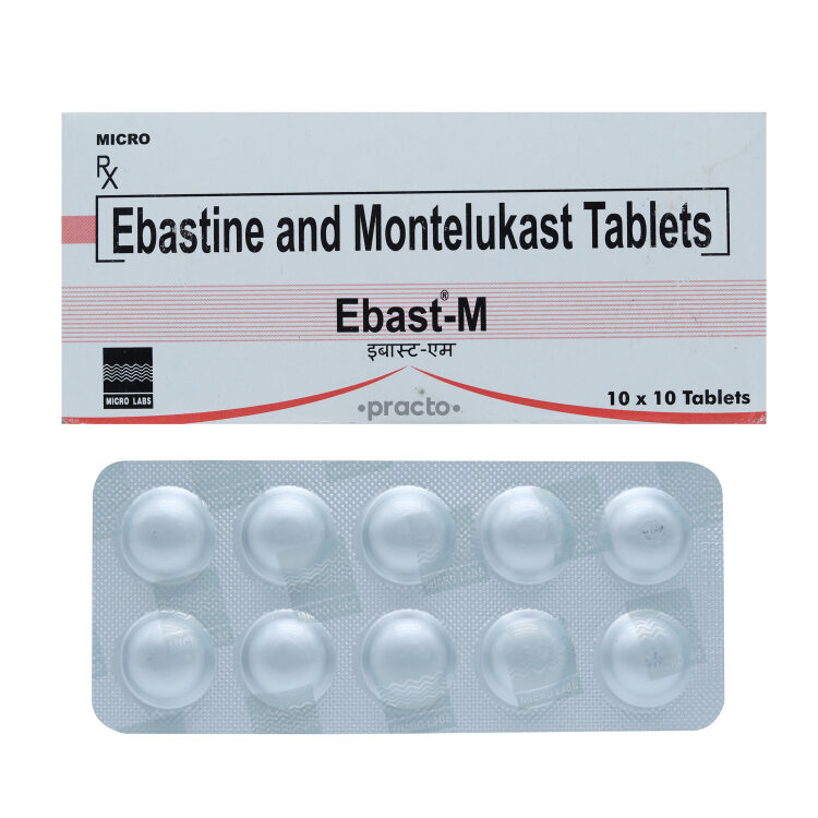 Ebast M Tablet - Uses, Dosage, Side Effects, Price, Composition | Practo