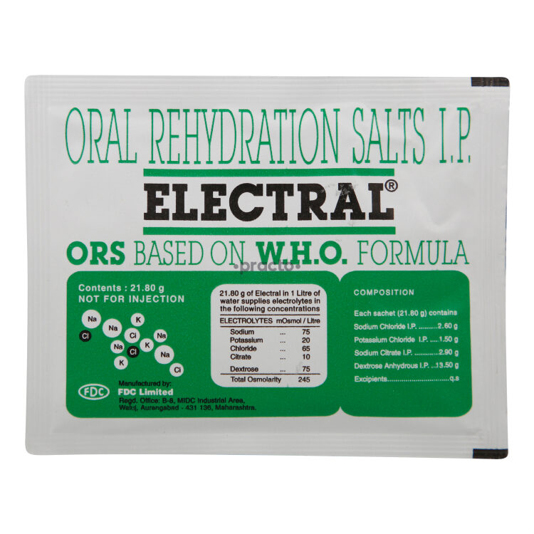 Fdc Ltd. Electral Powder 21.80 gm - Buy Online at Best Price in India ...