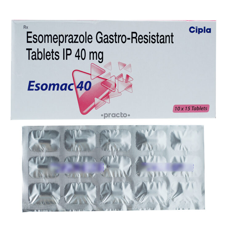 Esomac 40 MG Tablet - Uses, Dosage, Side Effects, Price, Composition ...
