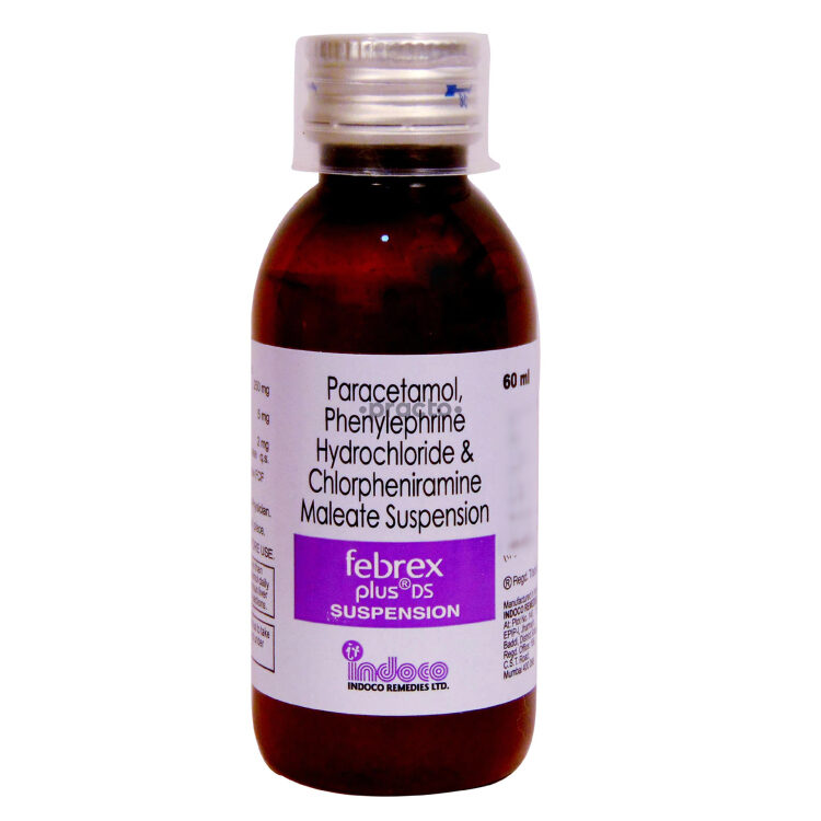 Febrex Plus DS Suspension - Uses, Dosage, Side Effects, Price ...