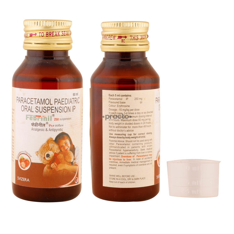 Febrinil 250 MG Suspension - Uses, Dosage, Side Effects, Price ...
