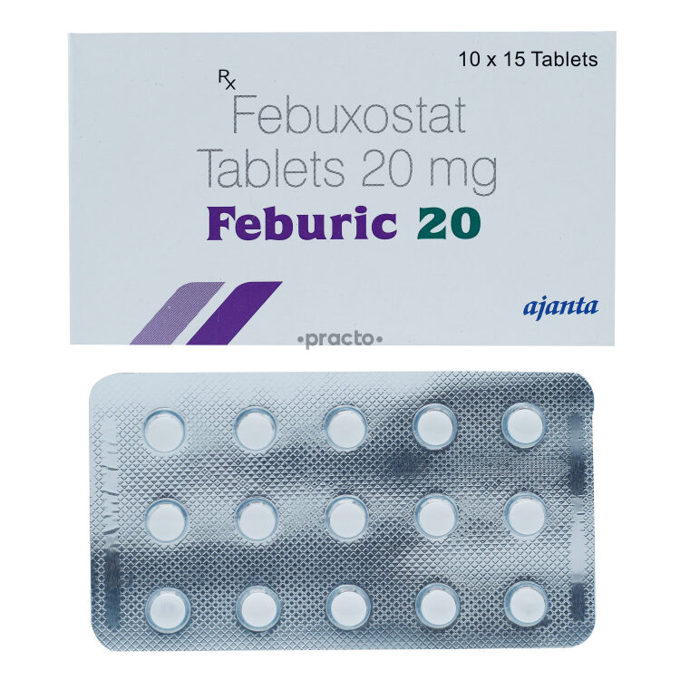 Feburic 20 MG Tablet - Uses, Dosage, Side Effects, Price, Composition ...