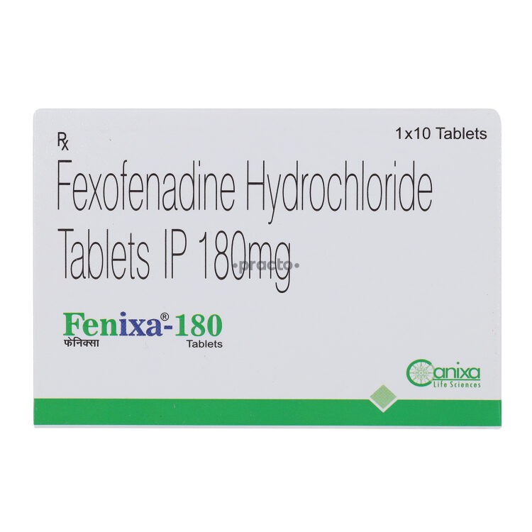 Fenixa 180 MG Tablet - Uses, Dosage, Side Effects, Price, Composition ...