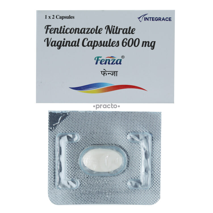 Fenza 600 mg Vaginal Capsule - Uses, Dosage, Side Effects, Price ...