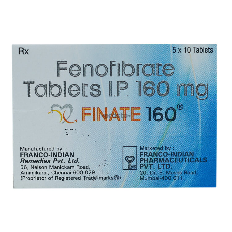 Finate 160 mg Tablet - Uses, Dosage, Side Effects, Price, Composition ...