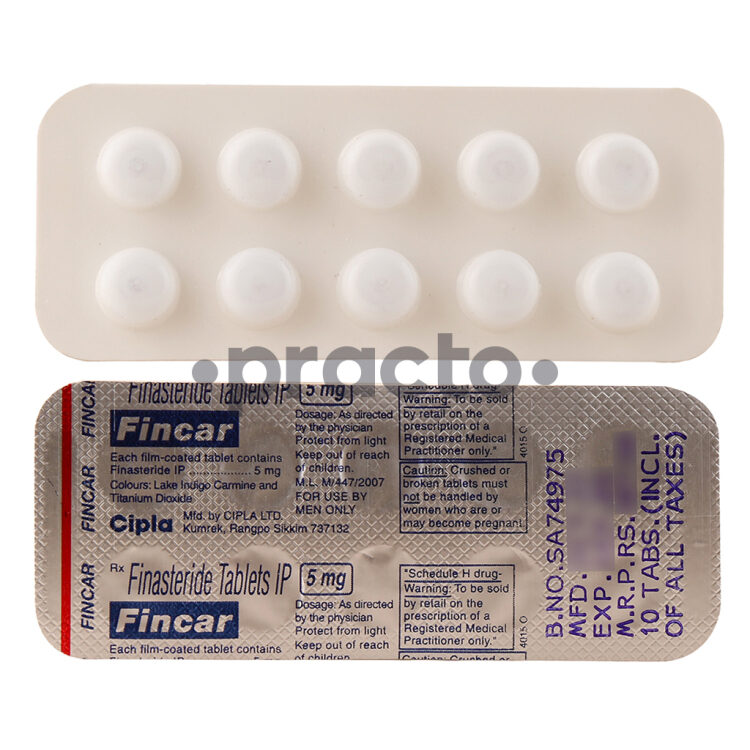 Fincar 5 mg Tablet - Uses, Dosage, Side Effects, Price, Composition ...