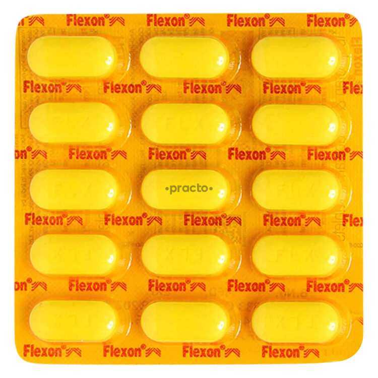 Flexon Tablet - Uses, Dosage, Side Effects, Price, Composition | Practo
