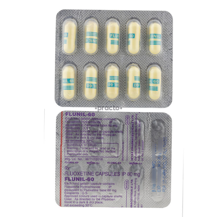 Flunil 60 MG Capsule - Uses, Dosage, Side Effects, Price, Composition ...