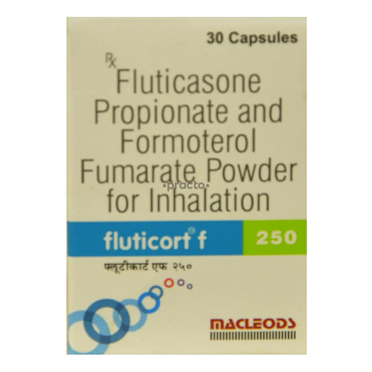 Fluticort F 250 Inhaler - Uses, Dosage, Side Effects, Price ...