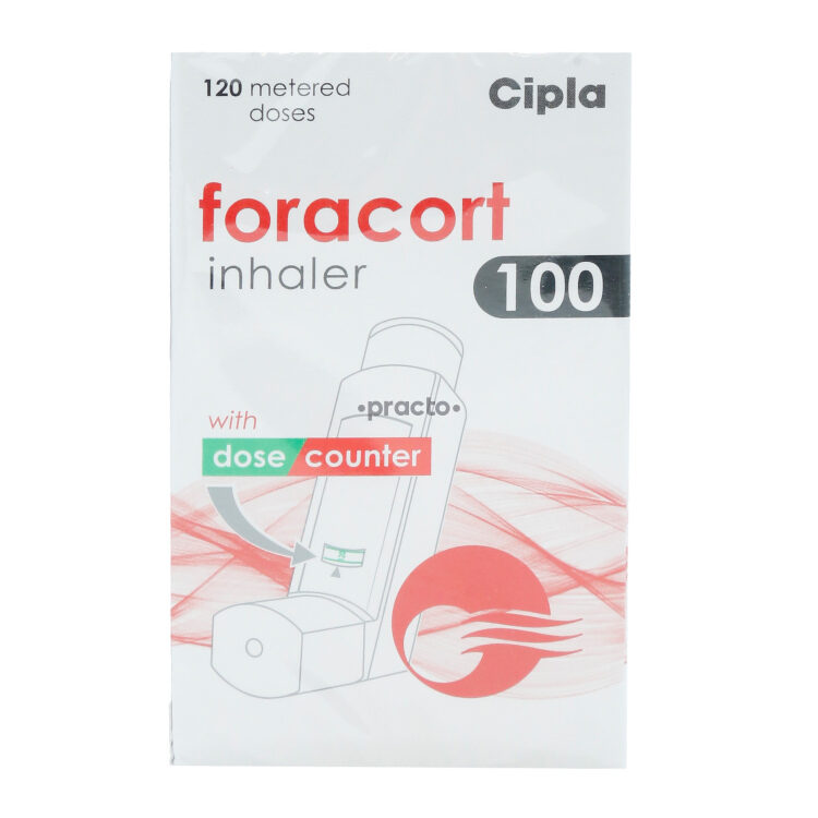 Foracort-100 Inhaler - Uses, Dosage, Side Effects, Price, Composition ...