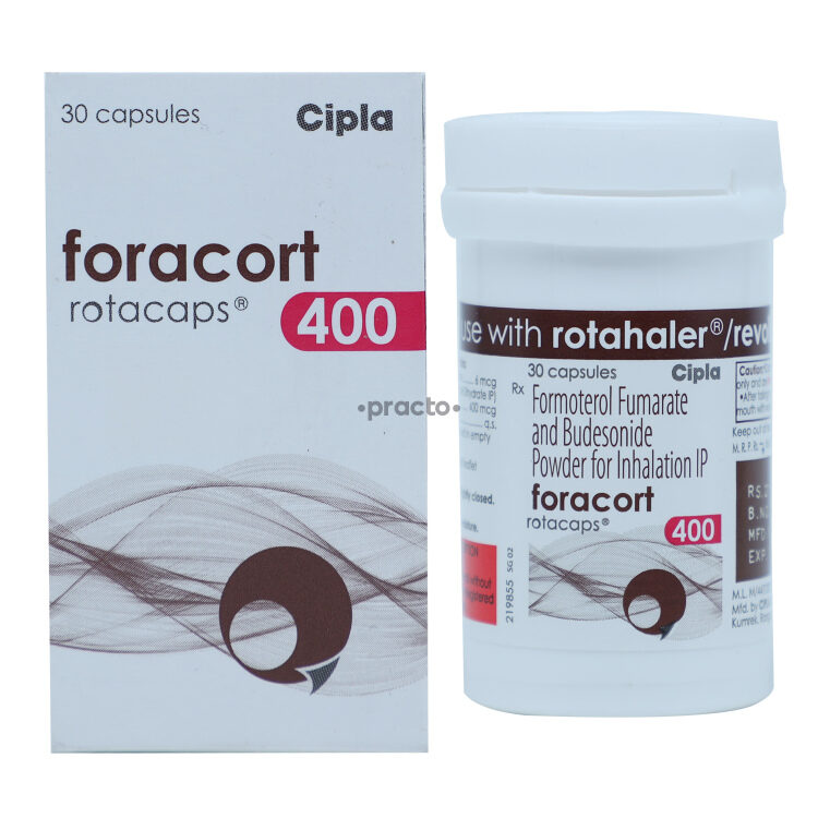 Foracort-400 Rotacaps - Uses, Dosage, Side Effects, Price, Composition ...