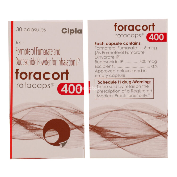 Foracort-400 Rotacaps - Uses, Dosage, Side Effects, Price, Composition ...