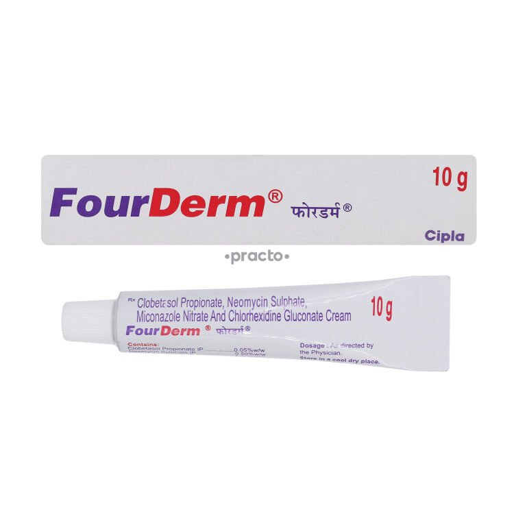 FourDerm Cream - Uses, Dosage, Side Effects, Price, Composition | Practo