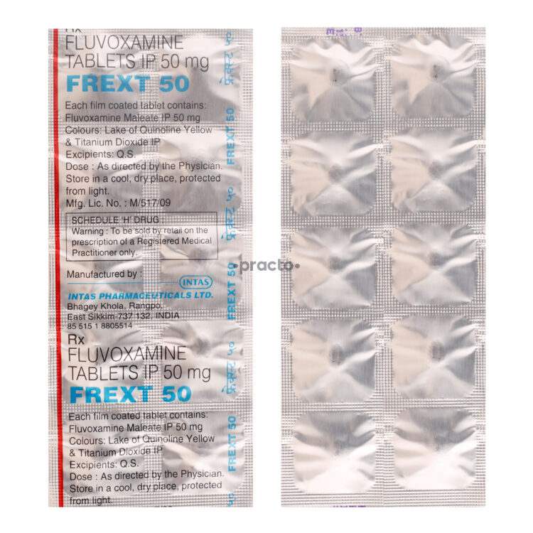 Frext 50 mg Tablet - Uses, Dosage, Side Effects, Price, Composition ...