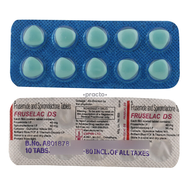 Fruselac DS Tablet - Uses, Dosage, Side Effects, Price, Composition ...