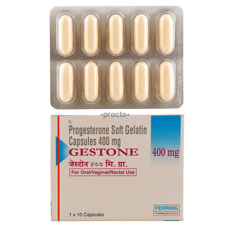 Gestone 400 MG Capsule - Uses, Dosage, Side Effects, Price, Composition ...