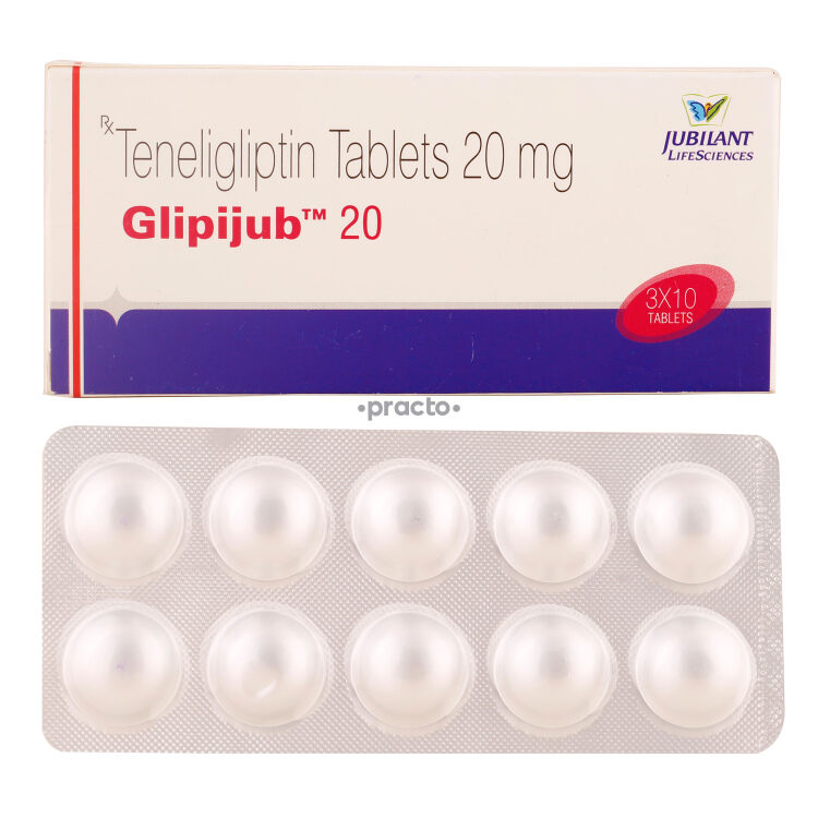 Glipijub 20 mg Tablet - Uses, Dosage, Side Effects, Price, Composition ...