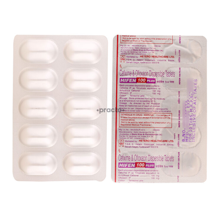 Hifen Plus (100/100 mg) Tablet - Uses, Dosage, Side Effects, Price ...