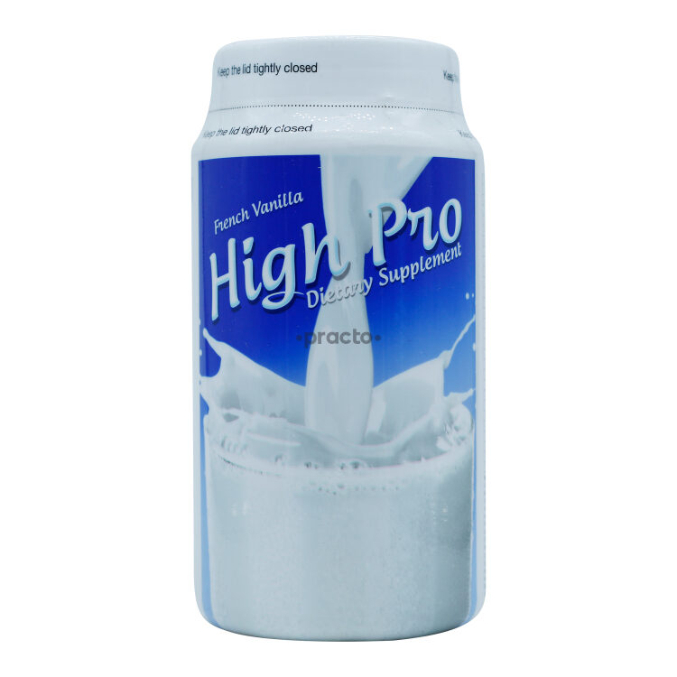Nouveau Medicament Pvt. Ltd. High Pro Vanilla Flavour Powder 250 gm ...