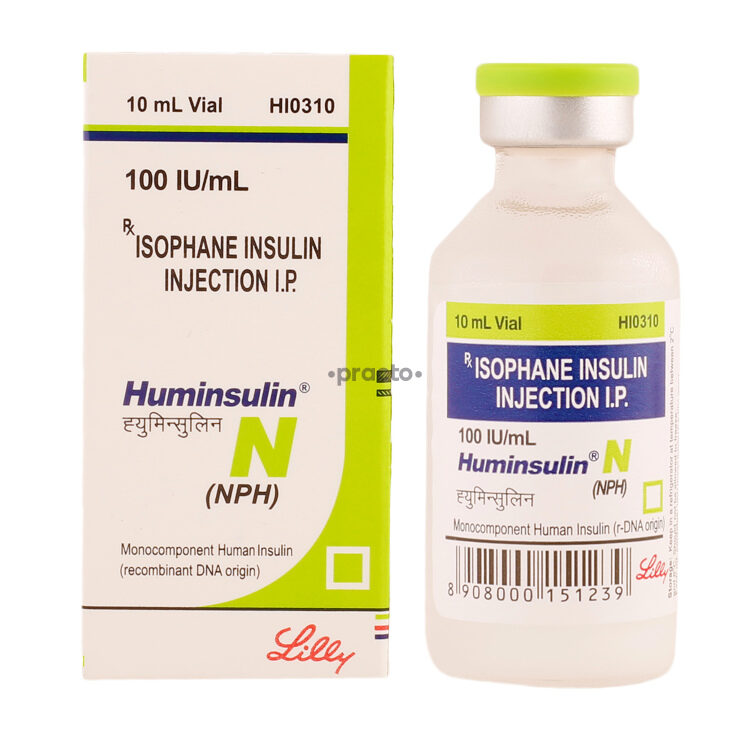 Huminsulin N 100 IU Injection - Uses, Dosage, Side Effects, Price ...
