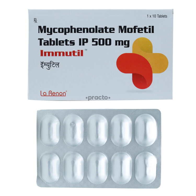 Immutil 500 mg Tablet - Uses, Dosage, Side Effects, Price, Composition ...