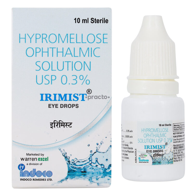 Irimist Eye Drops - Uses, Dosage, Side Effects, Price, Composition | Practo