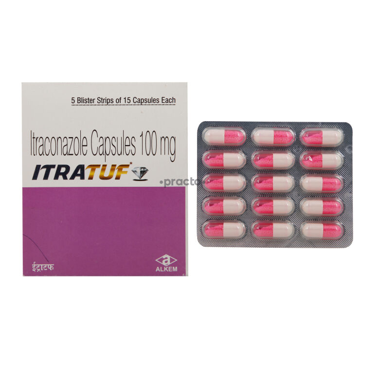 Itratuf 100 mg Capsule - Uses, Dosage, Side Effects, Price, Composition ...