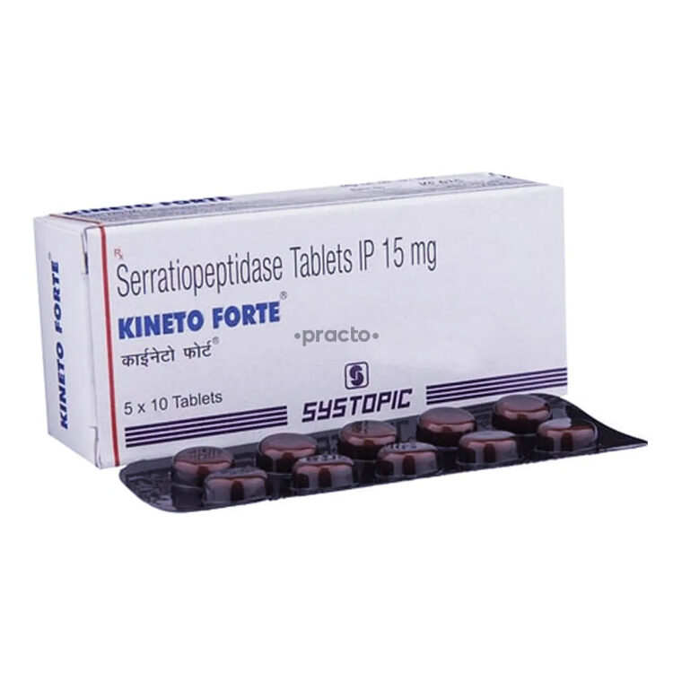 Kineto Forte 15 MG Tablet - Uses, Dosage, Side Effects, Price ...