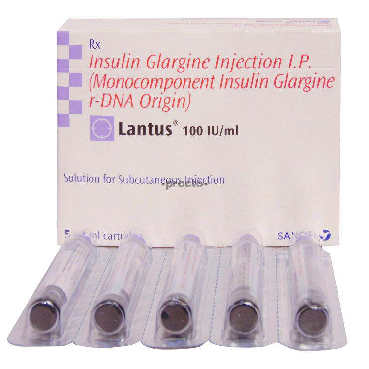 Lantus 100 IU Cartridge - Uses, Dosage, Side Effects, Price ...