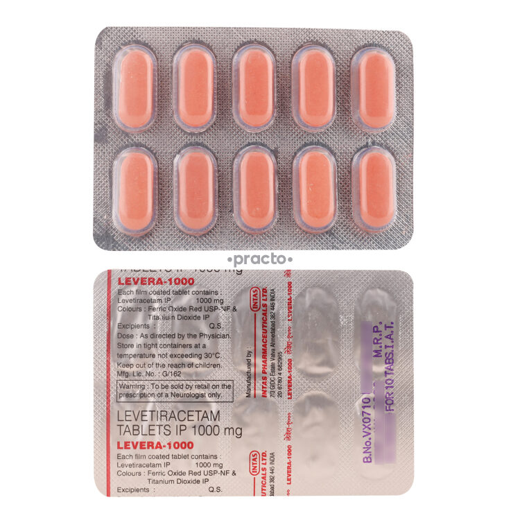 Levera 1000 MG Tablet - Uses, Dosage, Side Effects, Price, Composition ...