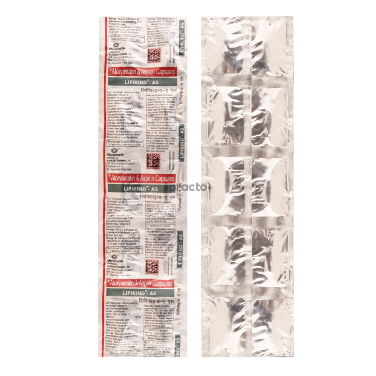 Lipikind-AS Capsule - Uses, Dosage, Side Effects, Price, Composition ...