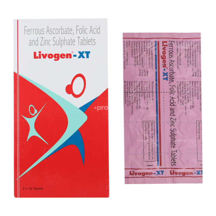 Merck India Ltd. Livogen-XT Tablet - Buy Online at Best Price in India ...