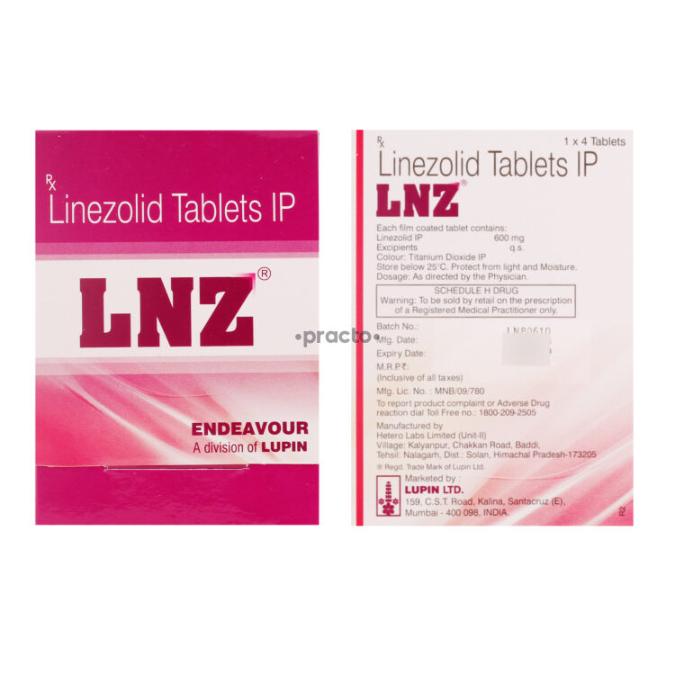 Lnz 600 MG Tablet - Uses, Dosage, Side Effects, Price, Composition | Practo