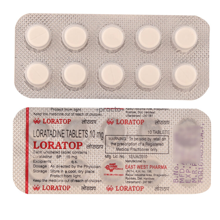 LORATOP-10 TABLET - Uses, Dosage, Side Effects, Price, Composition | Practo