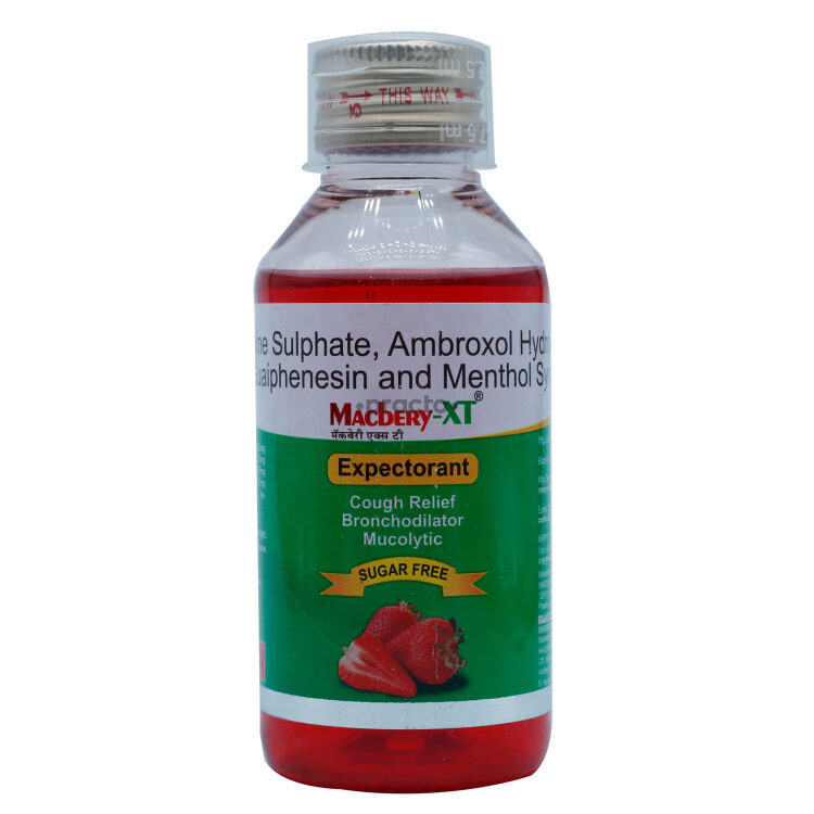 Macbery-XT Expectorant - Uses, Dosage, Side Effects, Price, Composition ...