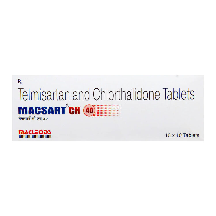 Macsart CH 40 Tablet - Uses, Dosage, Side Effects, Price, Composition ...