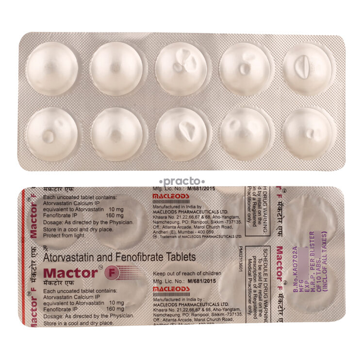 Mactor F Tablet - Uses, Dosage, Side Effects, Price, Composition | Practo