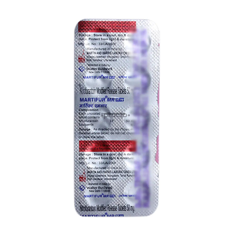 Martifur Mr 50 MG Tablet MR - Uses, Dosage, Side Effects, Price ...