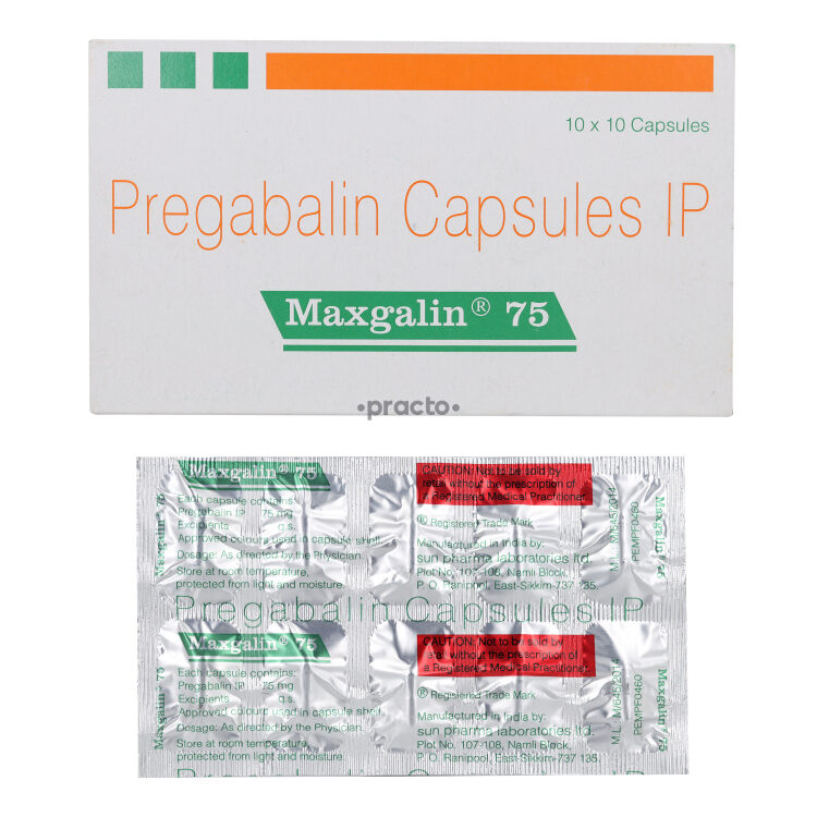 Maxgalin 75 MG Capsule - Uses, Dosage, Side Effects, Price, Composition ...