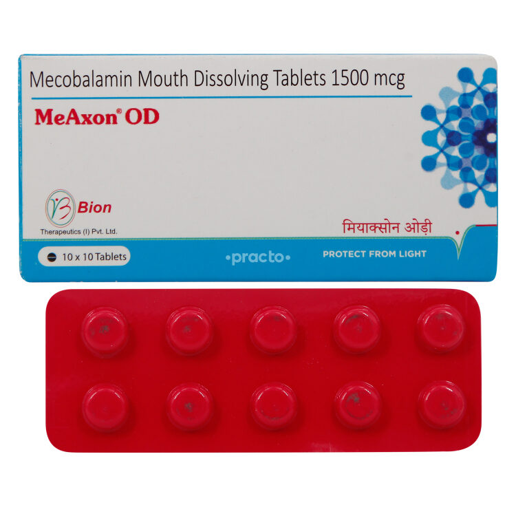 Meaxon 1500 MCG Tablet - Uses, Dosage, Side Effects, Price, Composition ...