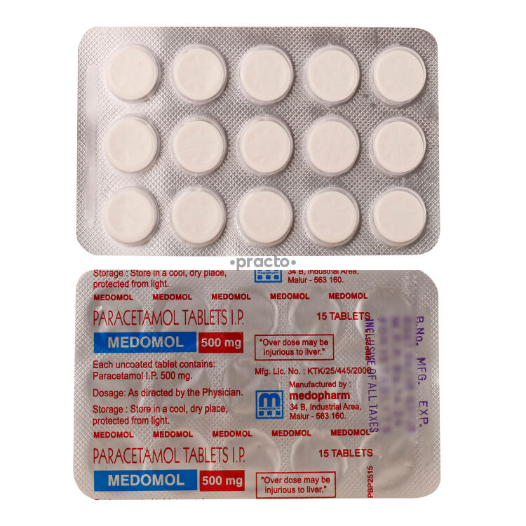 Medomol 500 MG Tablet - Uses, Dosage, Side Effects, Price, Composition ...
