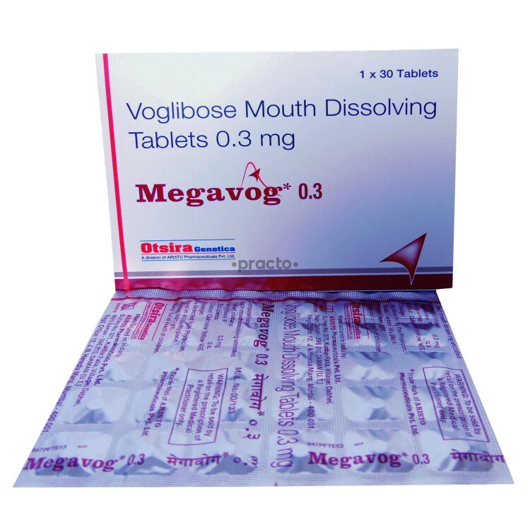 Megavog 0.3 MG Tablet - Uses, Dosage, Side Effects, Price, Composition ...