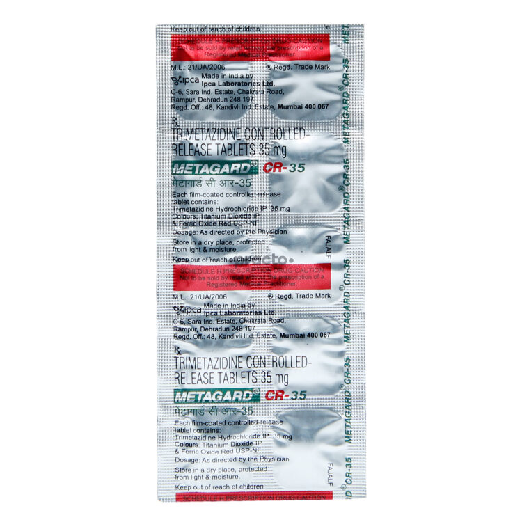 Metagard 35 mg Tablet - Uses, Dosage, Side Effects, Price, Composition ...