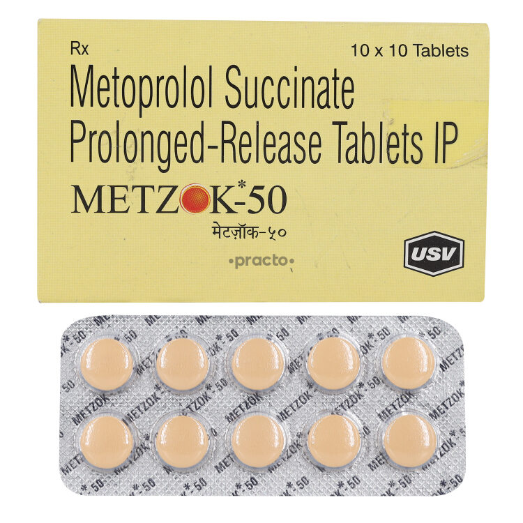 Metzok 50 MG Tablet - Uses, Dosage, Side Effects, Price, Composition ...