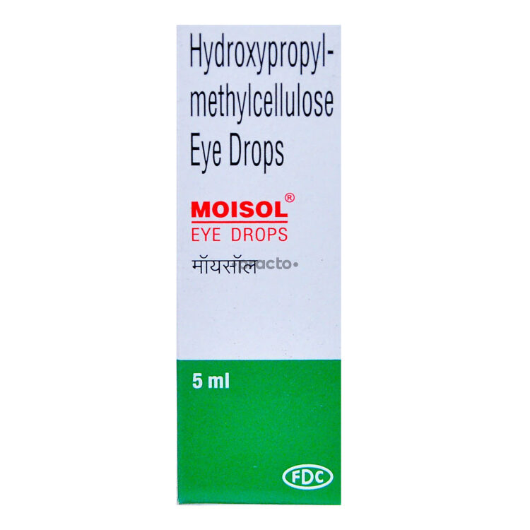 Moisol Eye Drops - Uses, Dosage, Side Effects, Price, Composition | Practo