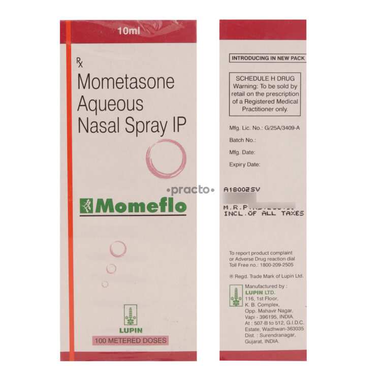 Momeflo 50 MCG Nasal Spray - Uses, Dosage, Side Effects, Price ...