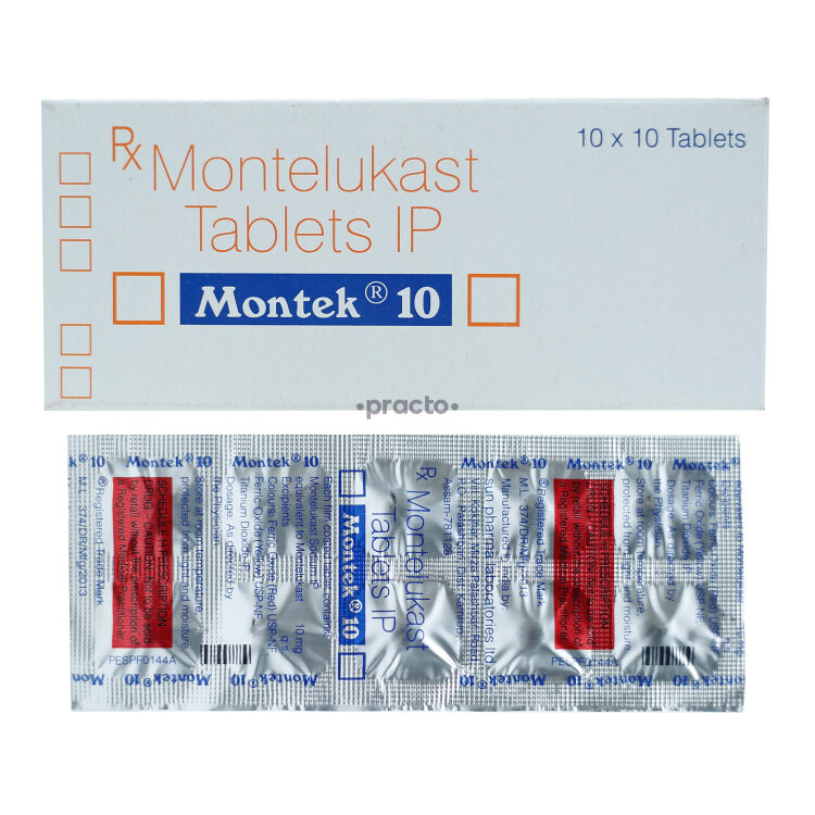 Montek 10 MG Tablet - Uses, Dosage, Side Effects, Price, Composition ...
