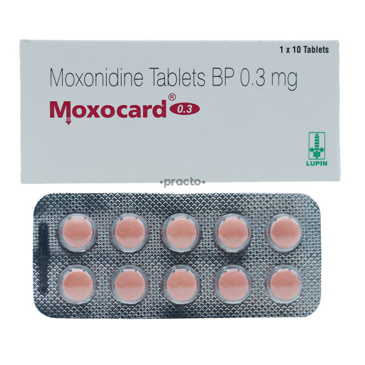 Moxocard 0.3 Tablet - Uses, Dosage, Side Effects, Price, Composition ...